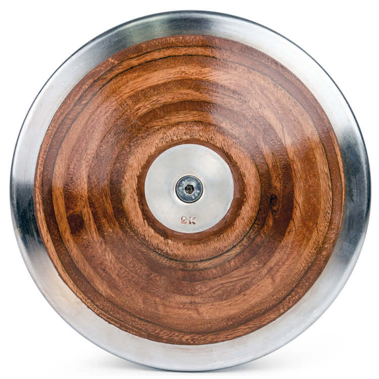 Wood with Steel Rim IAAF Official Discus – Cannon Sports