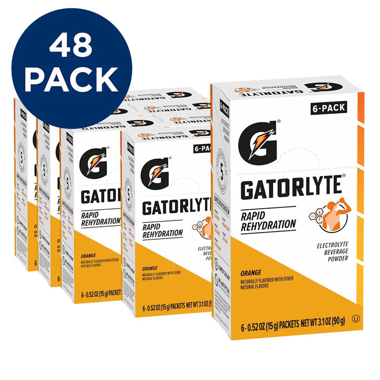 Gatorlyte Rapid Hydration Electrolyte Beverage Powder 48 Pack – Cannon ...
