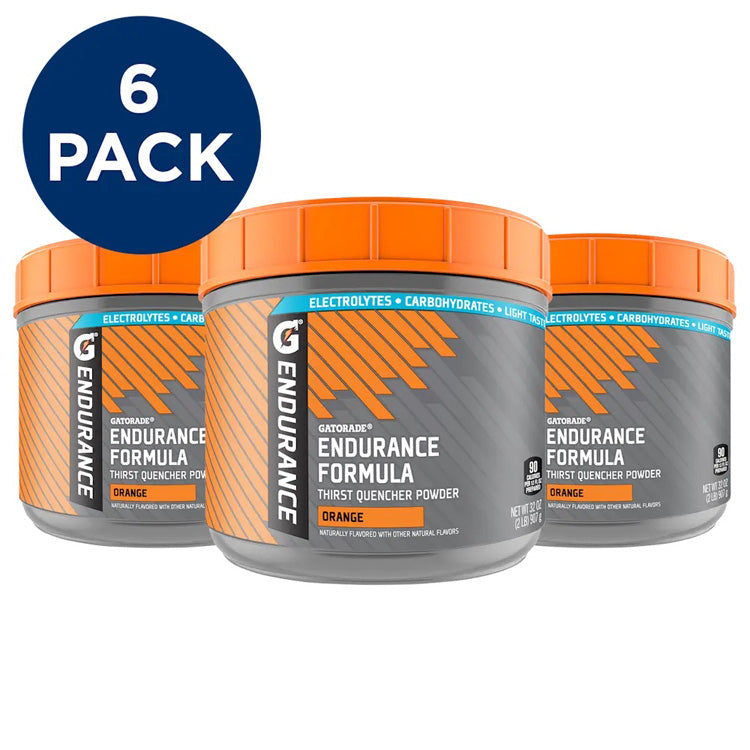 Gatorade Endurance Formula Powder (32-ounce canister) 6 pack – Cannon ...