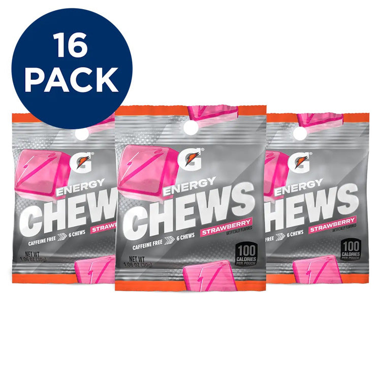 Gatorade Energy Chews 16 Pack – Cannon Sports
