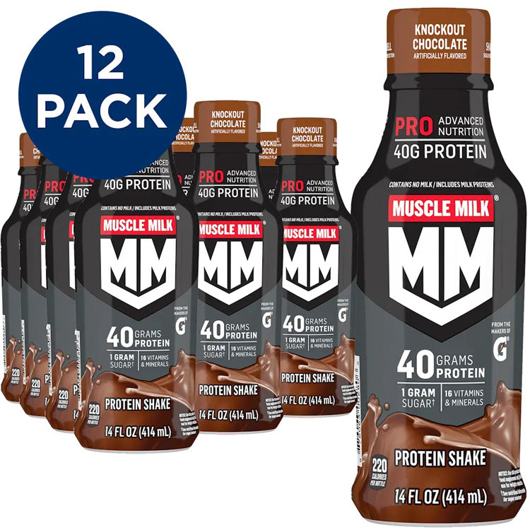 Muscle Milk Pro Advanced Nutrition Protein Shake 12 Pack – Cannon Sports