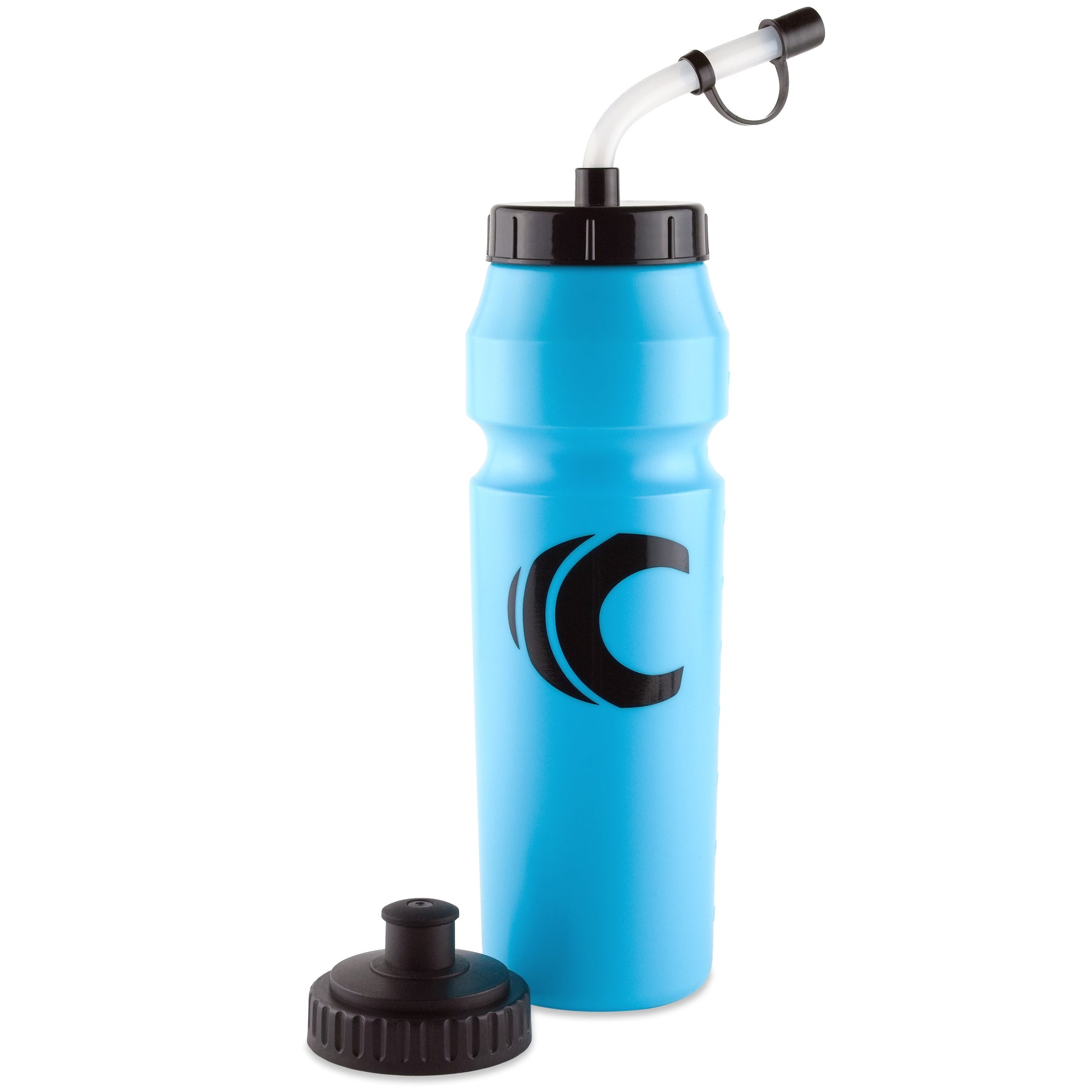 Squeeze Water Bottle with Straw Lid 1-Liter – Cannon Sports