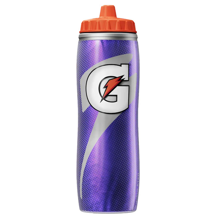 Gatorade Purple 30oz Insulated Squeeze Water Bottle – Cannon Sports