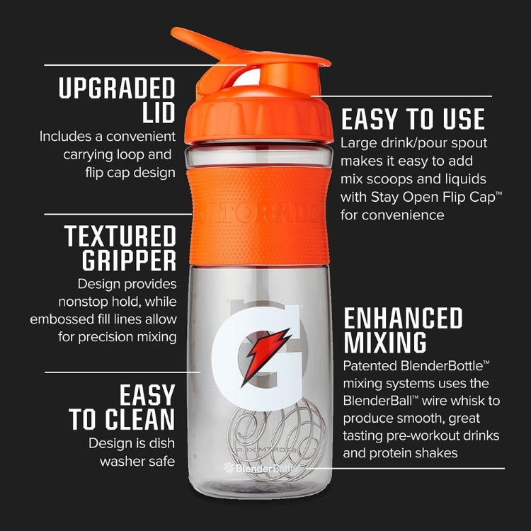 Gatorade 28oz Premium Shaker Bottle – Cannon Sports
