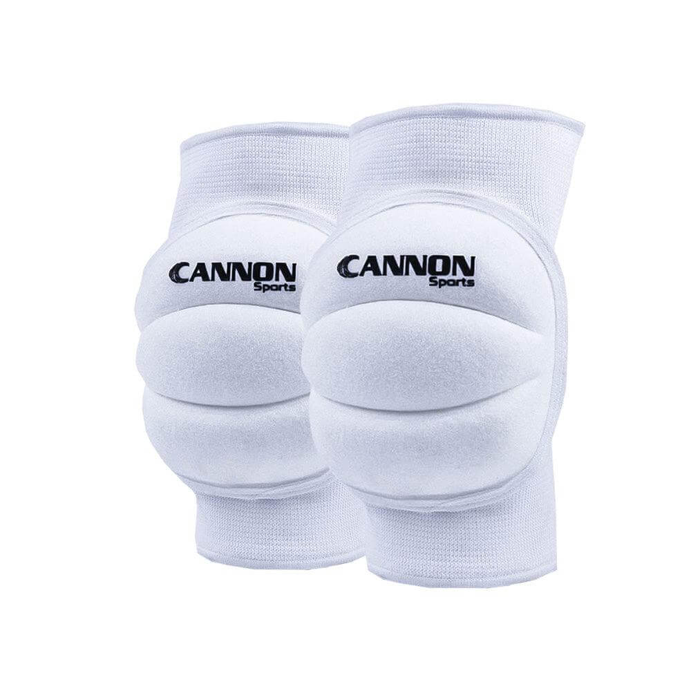 Cannon Sports Pro Series Knee Pads with Extra Support (White, Large)