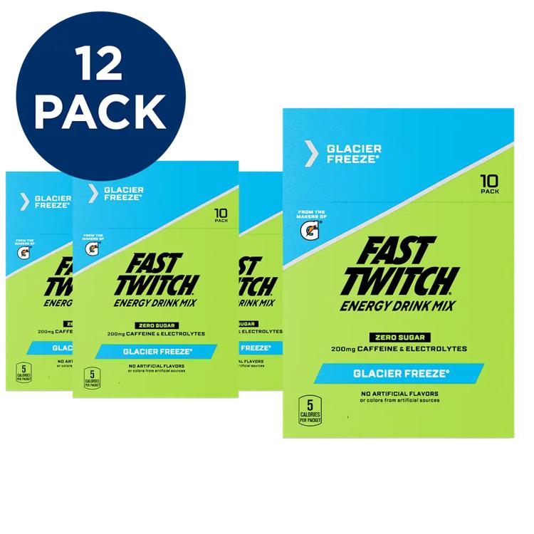 Gatorade Fast Twitch Energy Drink Mix 120 Pack – Cannon Sports